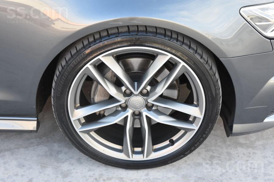 Grey Audi A6 2017 in Riga, with an engine capacity of 3.00 L and mileage of 248 thousand km for 16450 €, photo 24 on AUTOMOTO.COM.LV