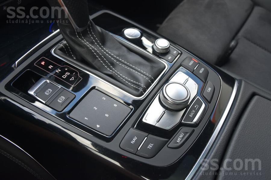 Grey Audi A6 2017 in Riga, with an engine capacity of 3.00 L and mileage of 248 thousand km for 16450 €, photo 28 on AUTOMOTO.COM.LV