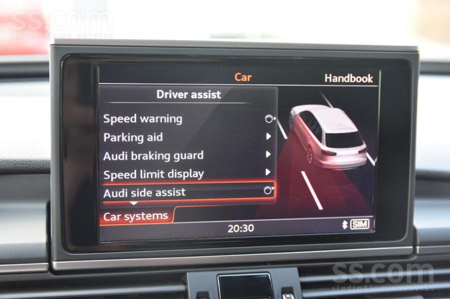 Grey Audi A6 2017 in Riga, with an engine capacity of 3.00 L and mileage of 248 thousand km for 16450 €, photo 33 on AUTOMOTO.COM.LV
