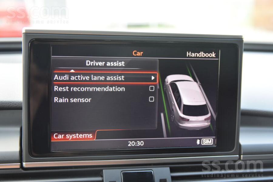 Grey Audi A6 2017 in Riga, with an engine capacity of 3.00 L and mileage of 248 thousand km for 16450 €, photo 34 on AUTOMOTO.COM.LV