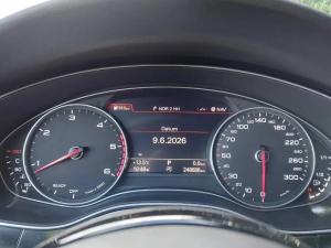 Grey Audi A6 2017 in Marupe, with an engine capacity of 3.00 L and mileage of 249 thousand km for 16950 €, photo 9 on AUTOMOTO.COM.LV