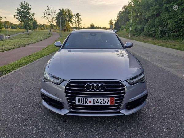 Pelēks Audi A6 2017 Viļņa, ar dzinēja tilpumu 1.97 L un nobraukumu 303 tūkst. km par 14750 €, foto 2 vietnē AUTOMOTO.COM.LV