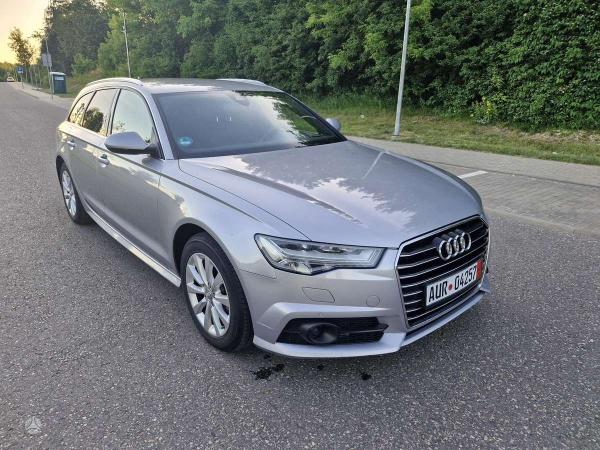 Pelēks Audi A6 2017 Viļņa, ar dzinēja tilpumu 1.97 L un nobraukumu 303 tūkst. km par 14750 €, foto 6 vietnē AUTOMOTO.COM.LV
