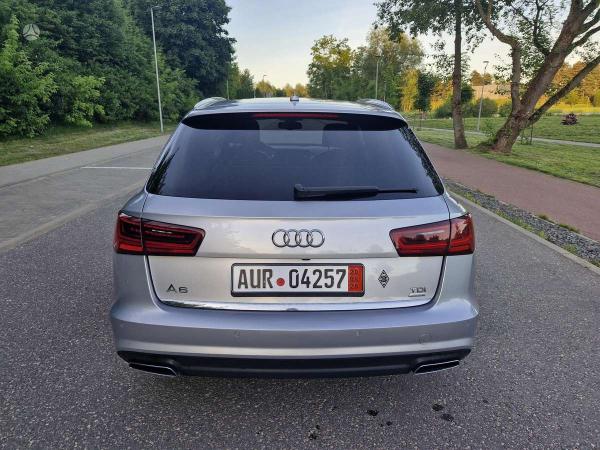 Grey Audi A6 2017 in Vilnius, with an engine capacity of 1.97 L and mileage of 303 thousand km for 14750 €, photo 9 on AUTOMOTO.COM.LV