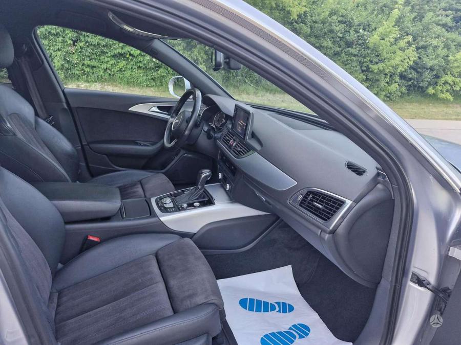 Pelēks Audi A6 2017 Viļņa, ar dzinēja tilpumu 1.97 L un nobraukumu 303 tūkst. km par 14750 €, foto 14 vietnē AUTOMOTO.COM.LV