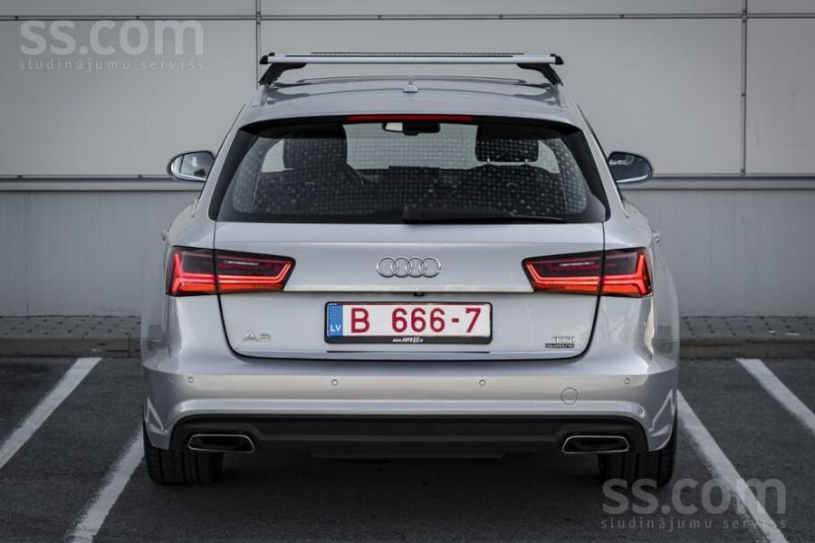 Pelēks Audi A6 2017 Rīga, ar dzinēja tilpumu 3.00 L un nobraukumu 343 tūkst. km par 14950 €, foto 6 vietnē AUTOMOTO.COM.LV