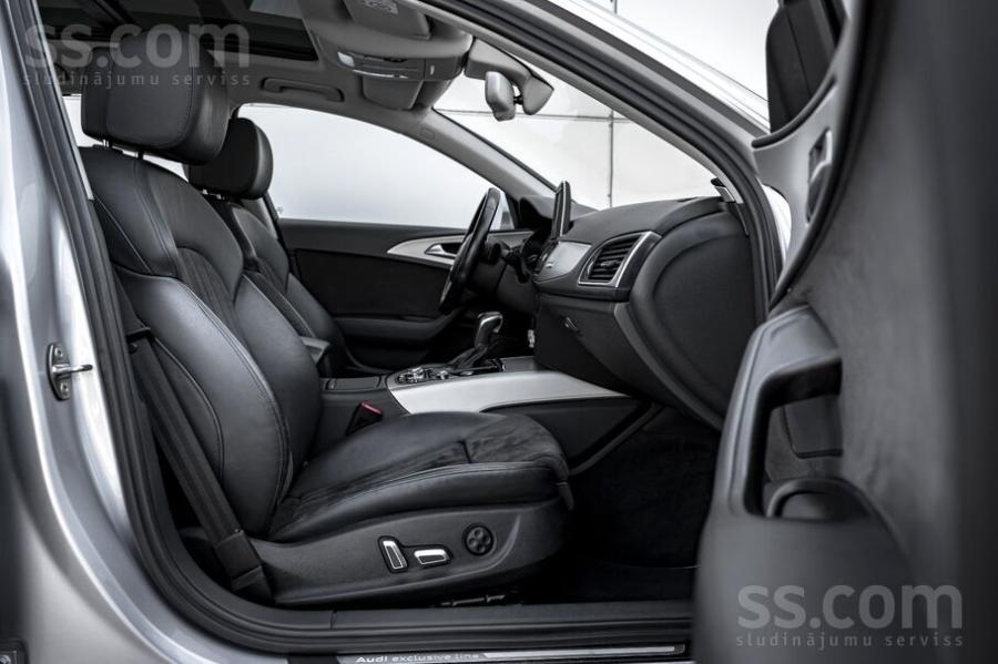Pelēks Audi A6 2017 Rīga, ar dzinēja tilpumu 3.00 L un nobraukumu 343 tūkst. km par 14950 €, foto 13 vietnē AUTOMOTO.COM.LV