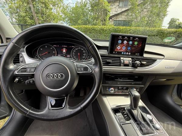 Grey Audi A6 2017 in Riga, with an engine capacity of 3.00 L and mileage of 276 thousand km for 17200 €, photo 6 on AUTOMOTO.COM.LV