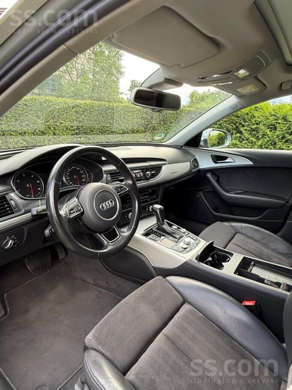Grey Audi A6 2017 in Riga, with an engine capacity of 3.00 L and mileage of 276 thousand km for 17200 €, photo 7 on AUTOMOTO.COM.LV