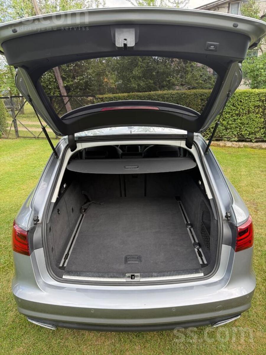 Grey Audi A6 2017 in Riga, with an engine capacity of 3.00 L and mileage of 276 thousand km for 17200 €, photo 10 on AUTOMOTO.COM.LV