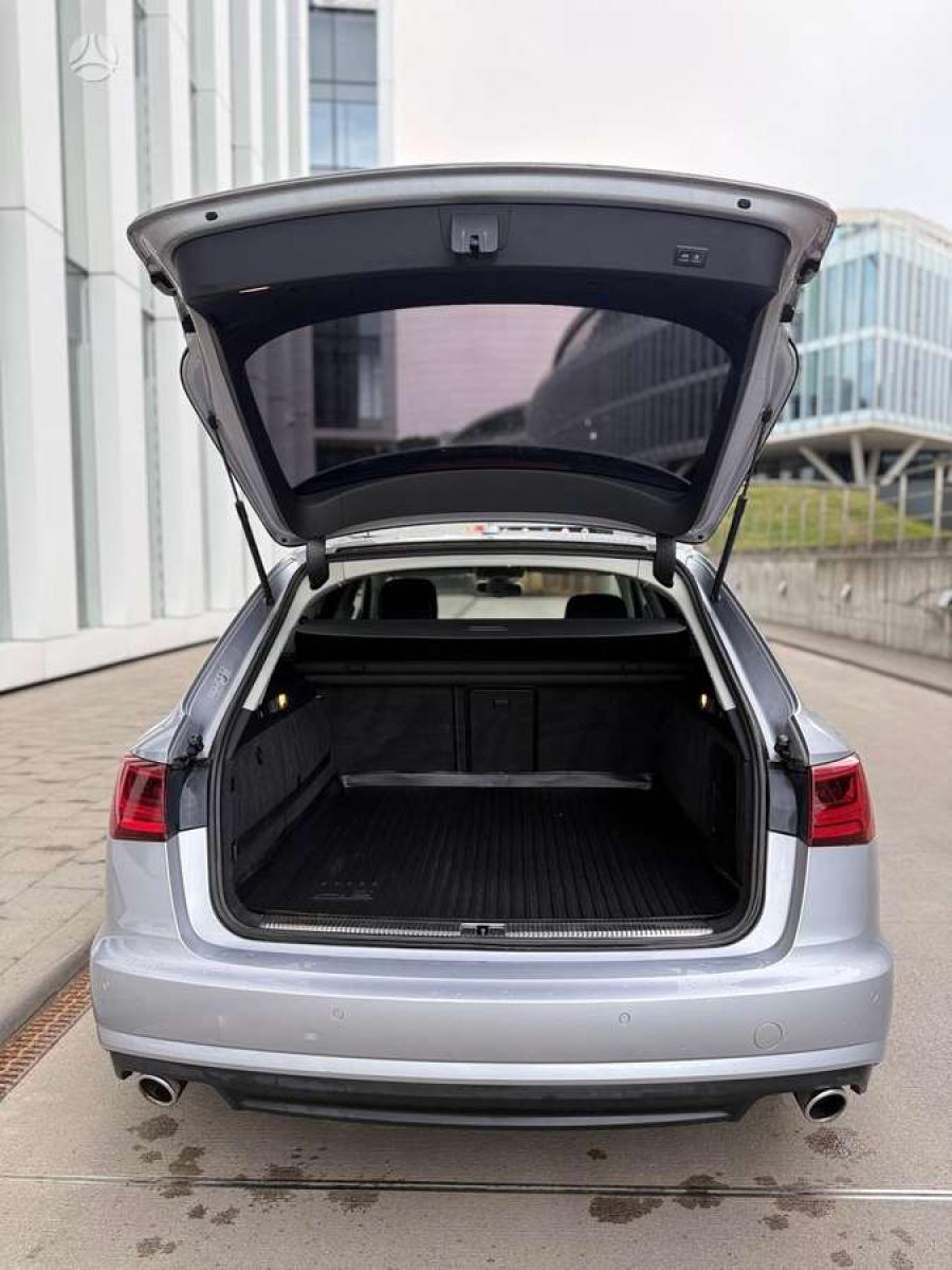 Grey Audi A6 2017 in Vilnius, with an engine capacity of 1.97 L and mileage of 291 thousand km for 11900 €, photo 10 on AUTOMOTO.COM.LV