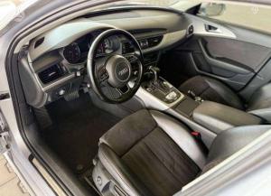 Grey Audi A6 2017 in Vilnius, with an engine capacity of 1.97 L and mileage of 291 thousand km for 11900 €, photo 12 on AUTOMOTO.COM.LV