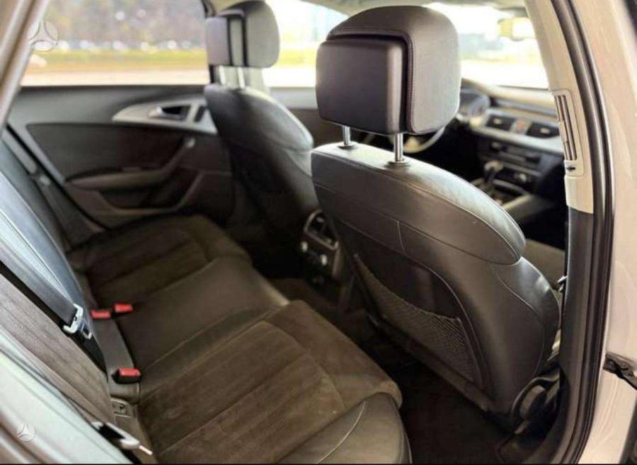 Grey Audi A6 2017 in Vilnius, with an engine capacity of 1.97 L and mileage of 291 thousand km for 11900 €, photo 16 on AUTOMOTO.COM.LV