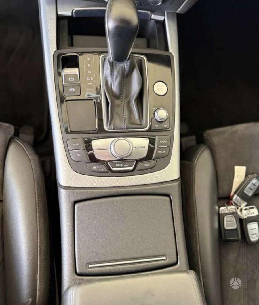 Grey Audi A6 2017 in Vilnius, with an engine capacity of 1.97 L and mileage of 291 thousand km for 11900 €, photo 20 on AUTOMOTO.COM.LV
