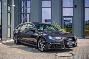 Grey Audi A6 2017 in Kaunas, with an engine capacity of 1.97 L and mileage of 115 thousand km for 17950 €, photo  on AUTOMOTO.COM.LV