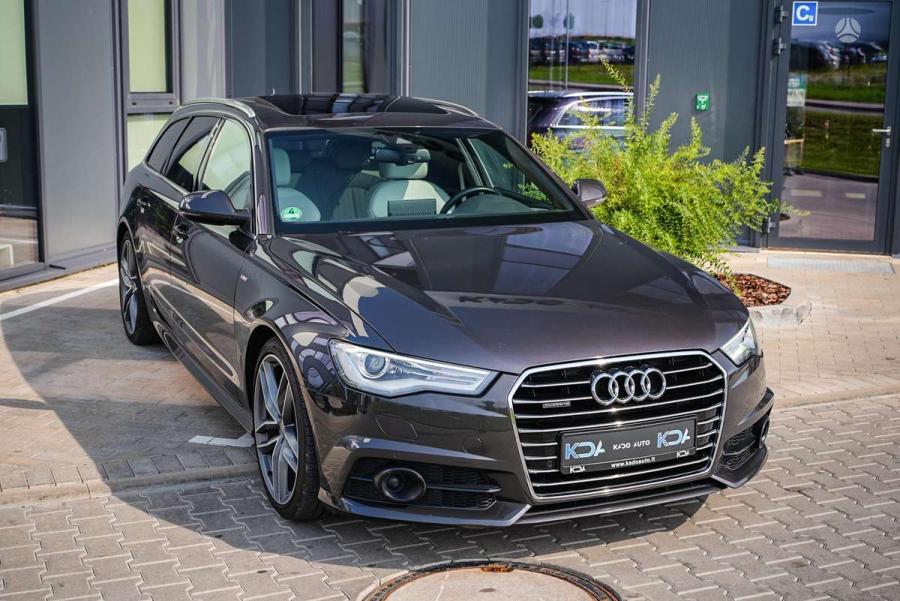 Grey Audi A6 2017 in Kaunas, with an engine capacity of 1.97 L and mileage of 115 thousand km for 17950 €, photo 3 on AUTOMOTO.COM.LV