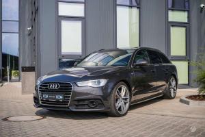 Grey Audi A6 2017 in Kaunas, with an engine capacity of 1.97 L and mileage of 115 thousand km for 17950 €, photo 6 on AUTOMOTO.COM.LV