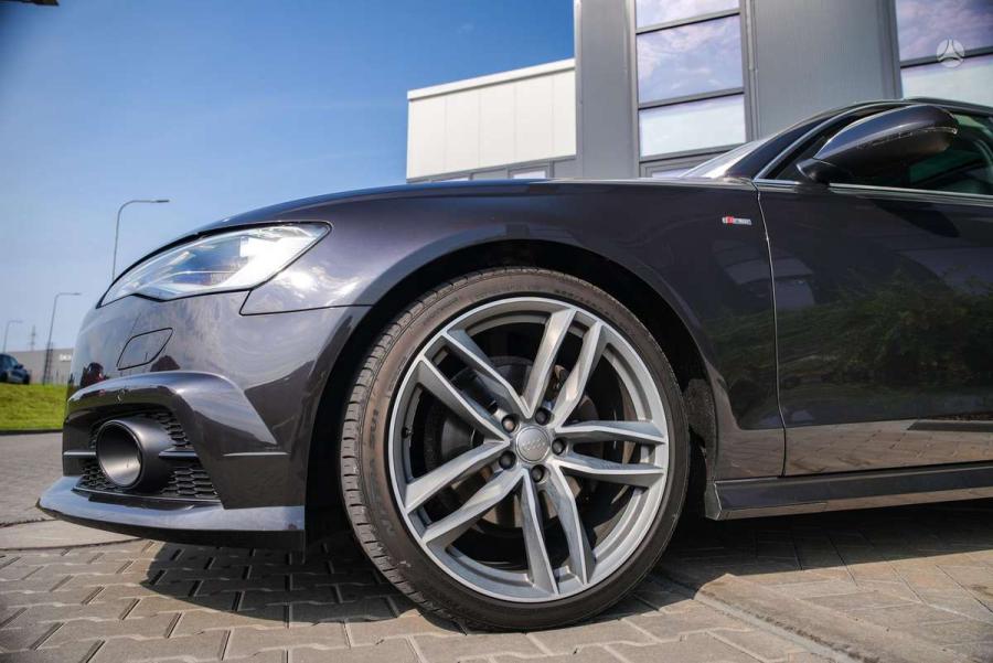 Grey Audi A6 2017 in Kaunas, with an engine capacity of 1.97 L and mileage of 115 thousand km for 17950 €, photo 7 on AUTOMOTO.COM.LV
