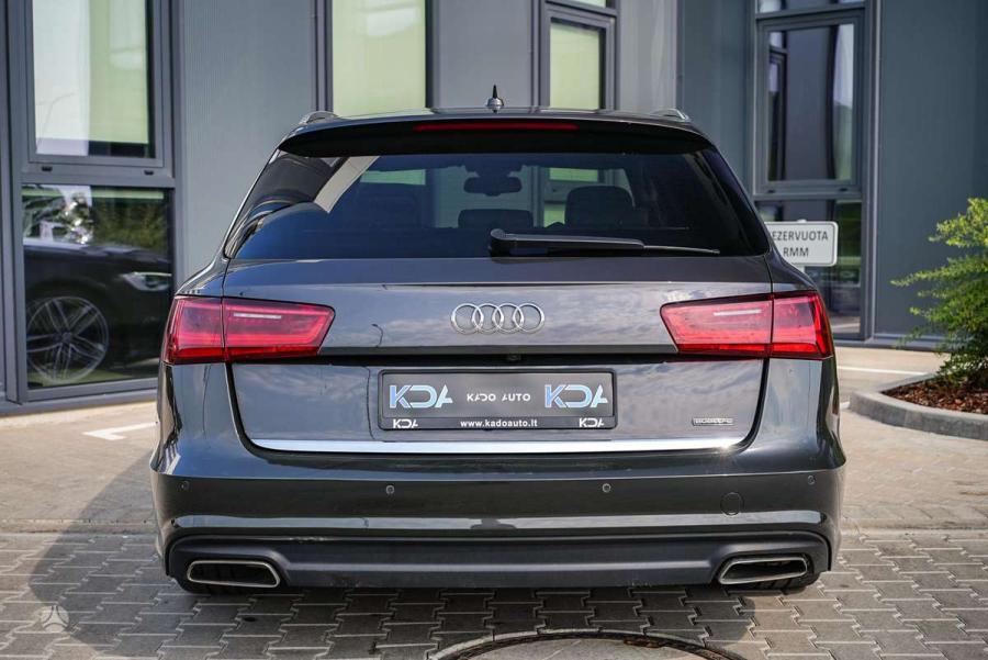 Grey Audi A6 2017 in Kaunas, with an engine capacity of 1.97 L and mileage of 115 thousand km for 17950 €, photo 11 on AUTOMOTO.COM.LV