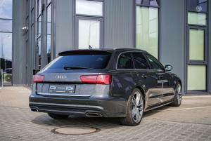 Grey Audi A6 2017 in Kaunas, with an engine capacity of 1.97 L and mileage of 115 thousand km for 17950 €, photo 13 on AUTOMOTO.COM.LV
