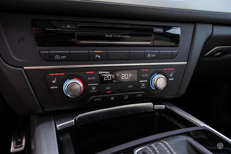 Grey Audi A6 2017 in Kaunas, with an engine capacity of 1.97 L and mileage of 115 thousand km for 17950 €, photo 22 on AUTOMOTO.COM.LV