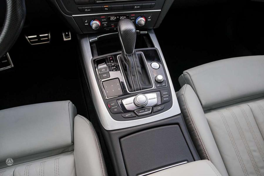 Grey Audi A6 2017 in Kaunas, with an engine capacity of 1.97 L and mileage of 115 thousand km for 17950 €, photo 23 on AUTOMOTO.COM.LV
