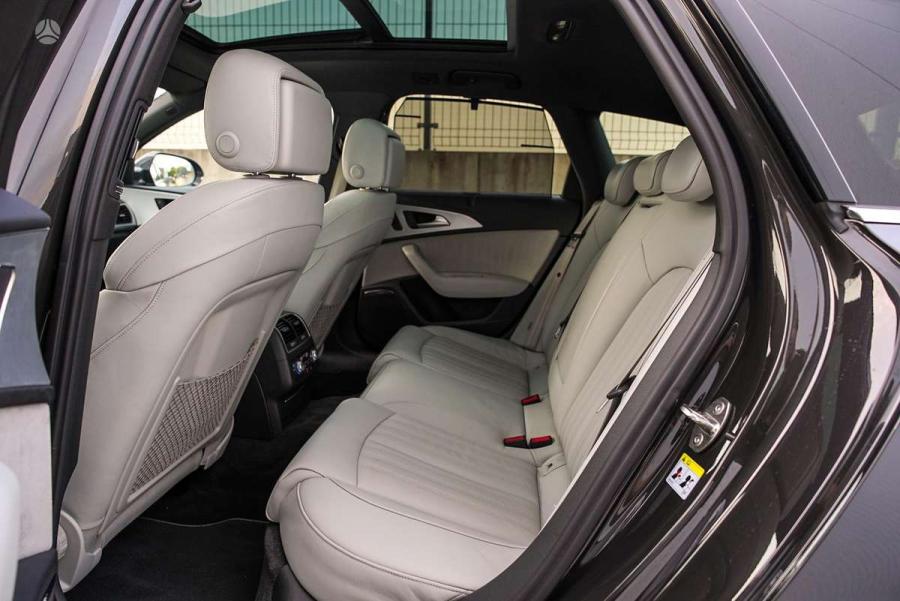 Grey Audi A6 2017 in Kaunas, with an engine capacity of 1.97 L and mileage of 115 thousand km for 17950 €, photo 34 on AUTOMOTO.COM.LV