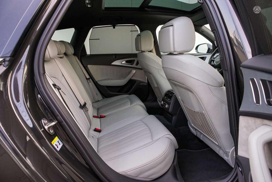 Grey Audi A6 2017 in Kaunas, with an engine capacity of 1.97 L and mileage of 115 thousand km for 17950 €, photo 37 on AUTOMOTO.COM.LV