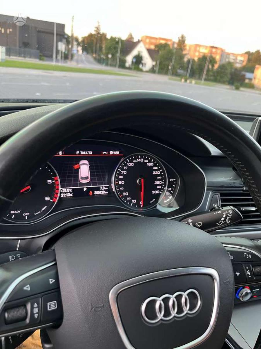 Grey Audi A6 2017 in Raseiniai, with an engine capacity of 1.97 L and mileage of 360 thousand km for 13500 €, photo 3 on AUTOMOTO.COM.LV