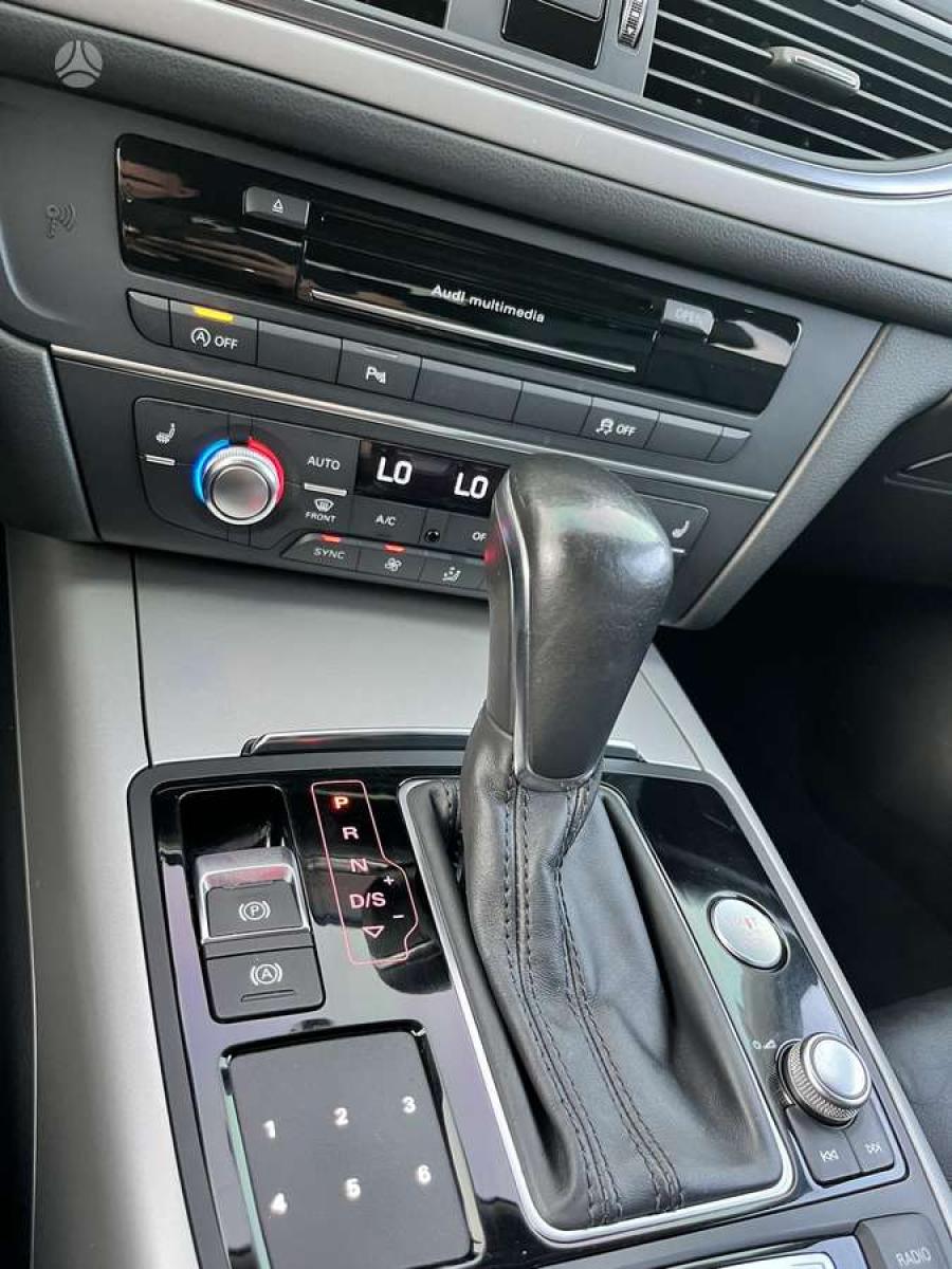Grey Audi A6 2017 in Raseiniai, with an engine capacity of 1.97 L and mileage of 360 thousand km for 13500 €, photo 8 on AUTOMOTO.COM.LV