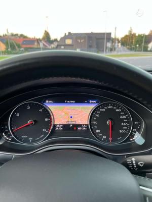 Grey Audi A6 2017 in Raseiniai, with an engine capacity of 1.97 L and mileage of 360 thousand km for 13500 €, photo 14 on AUTOMOTO.COM.LV