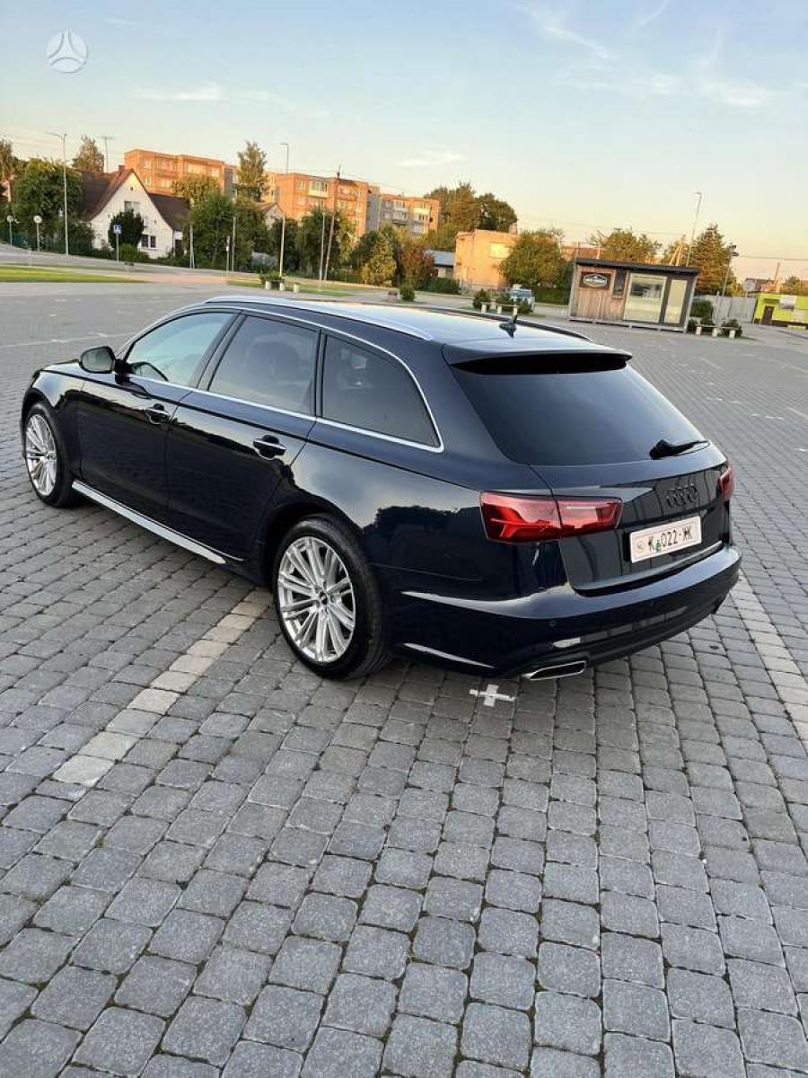 Grey Audi A6 2017 in Raseiniai, with an engine capacity of 1.97 L and mileage of 360 thousand km for 13500 €, photo 19 on AUTOMOTO.COM.LV