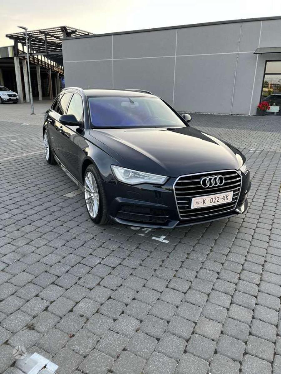 Grey Audi A6 2017 in Raseiniai, with an engine capacity of 1.97 L and mileage of 360 thousand km for 13500 €, photo 24 on AUTOMOTO.COM.LV
