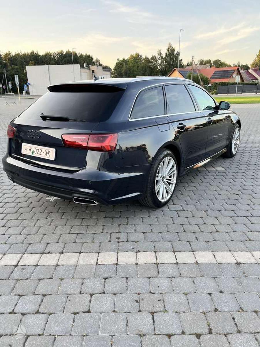 Grey Audi A6 2017 in Raseiniai, with an engine capacity of 1.97 L and mileage of 360 thousand km for 13500 €, photo 25 on AUTOMOTO.COM.LV