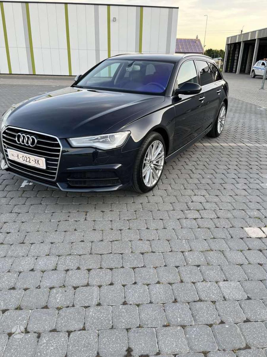 Grey Audi A6 2017 in Raseiniai, with an engine capacity of 1.97 L and mileage of 360 thousand km for 13500 €, photo 26 on AUTOMOTO.COM.LV