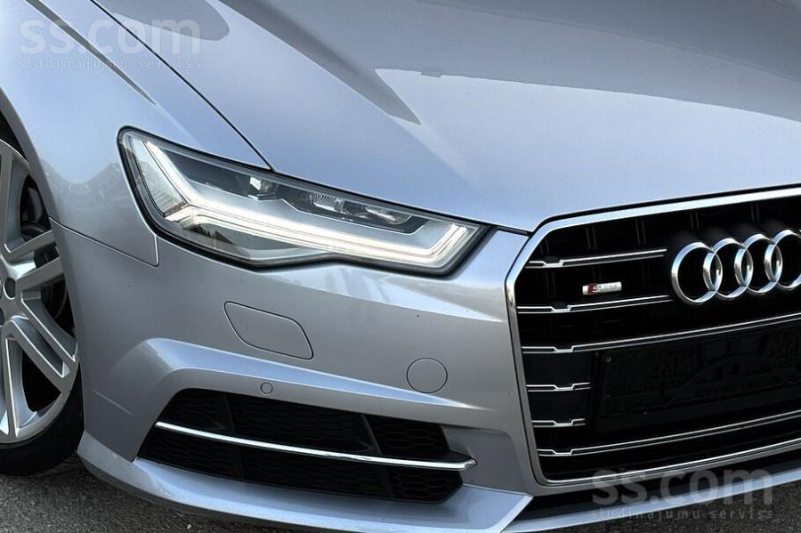 Grey Audi A6 2017 in Riga, with an engine capacity of 1.80 L and mileage of 211 thousand km for 15500 €, photo 1 on AUTOMOTO.COM.LV