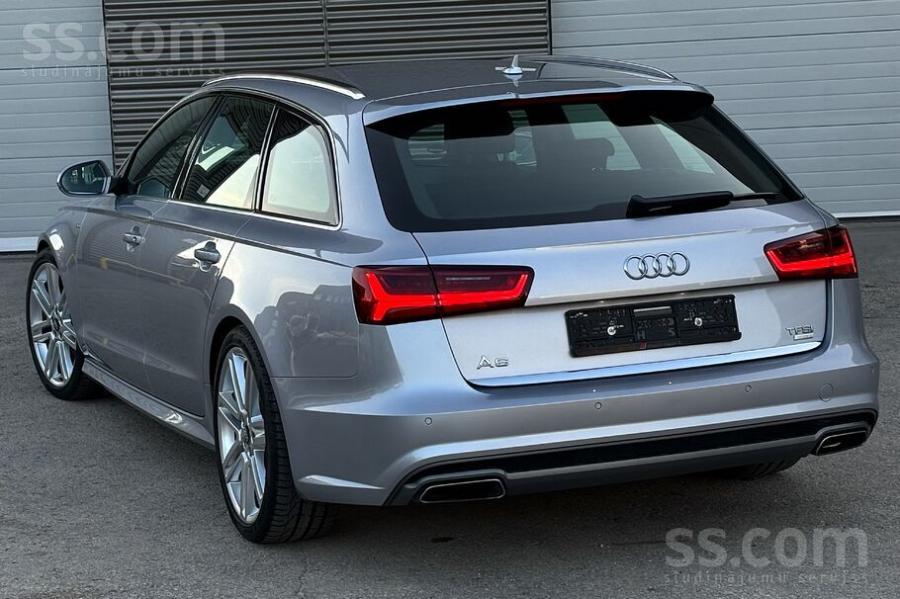 Grey Audi A6 2017 in Riga, with an engine capacity of 1.80 L and mileage of 211 thousand km for 15500 €, photo 6 on AUTOMOTO.COM.LV