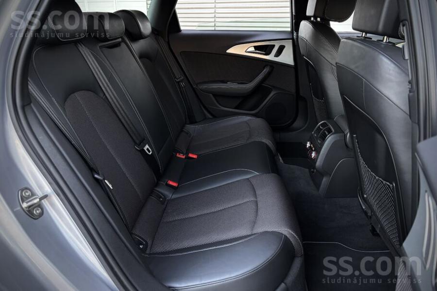 Grey Audi A6 2017 in Riga, with an engine capacity of 1.80 L and mileage of 211 thousand km for 15500 €, photo 11 on AUTOMOTO.COM.LV