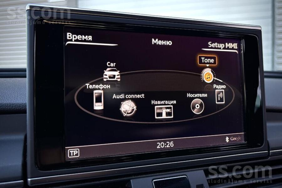 Grey Audi A6 2017 in Riga, with an engine capacity of 1.80 L and mileage of 211 thousand km for 15500 €, photo 20 on AUTOMOTO.COM.LV