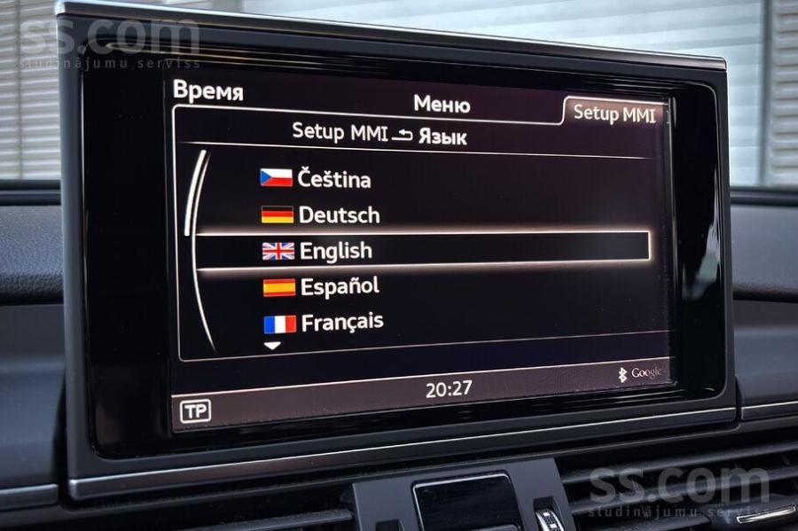 Grey Audi A6 2017 in Riga, with an engine capacity of 1.80 L and mileage of 211 thousand km for 15500 €, photo 22 on AUTOMOTO.COM.LV