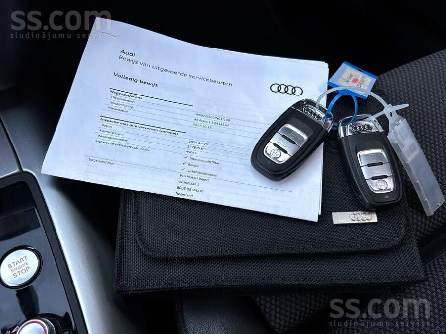 Grey Audi A6 2017 in Riga, with an engine capacity of 1.80 L and mileage of 211 thousand km for 15500 €, photo 24 on AUTOMOTO.COM.LV