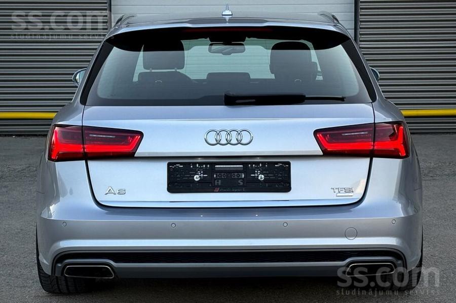Grey Audi A6 2017 in Riga, with an engine capacity of 1.80 L and mileage of 211 thousand km for 15500 €, photo 33 on AUTOMOTO.COM.LV