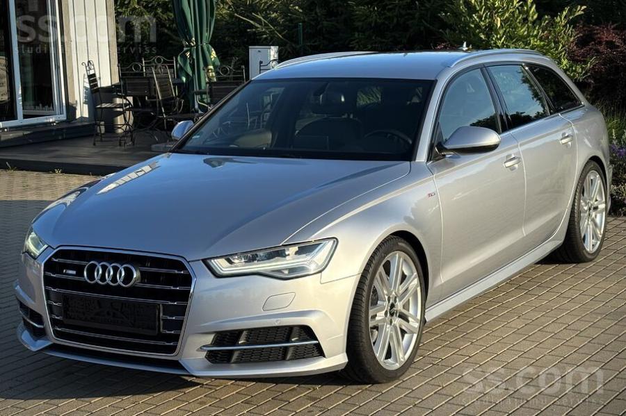 Grey Audi A6 2017 in Riga, with an engine capacity of 1.80 L and mileage of 211 thousand km for 15500 €, photo 36 on AUTOMOTO.COM.LV