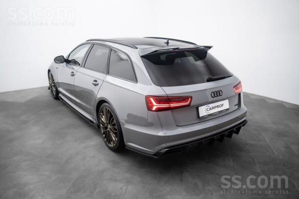 Grey Audi A6 2017 in Tallinn, with an engine capacity of 3.00 L and mileage of 212 thousand km for 22999 €, photo 8 on AUTOMOTO.COM.LV