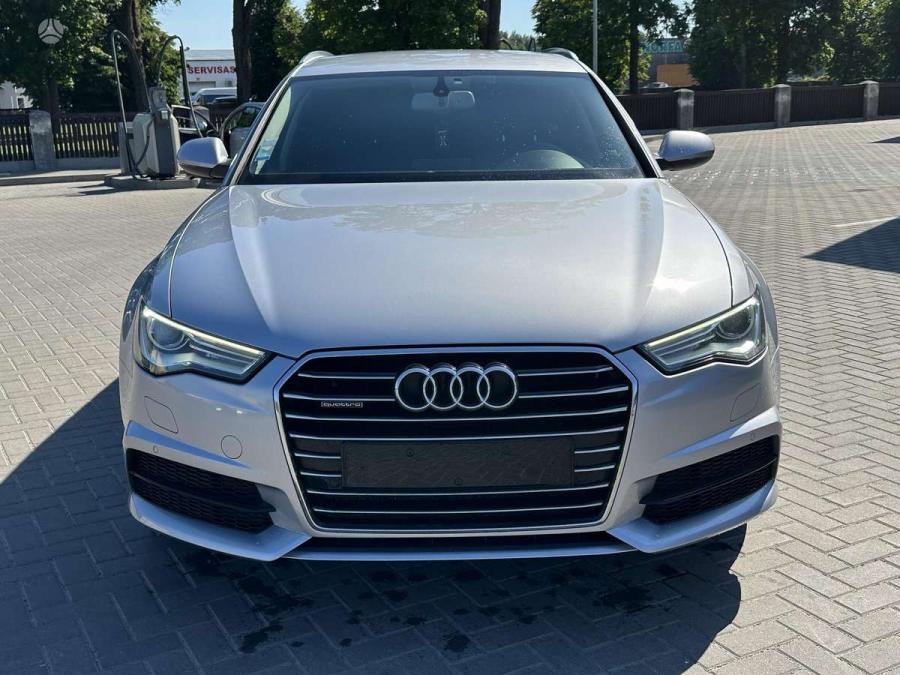 Pelēks Audi A6 2017 Tauragė, ar dzinēja tilpumu 3.00 L un nobraukumu 245 tūkst. km par 11800 €, foto 3 vietnē AUTOMOTO.COM.LV