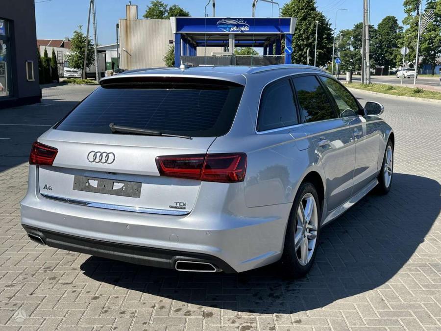 Pelēks Audi A6 2017 Tauragė, ar dzinēja tilpumu 3.00 L un nobraukumu 245 tūkst. km par 11800 €, foto 5 vietnē AUTOMOTO.COM.LV
