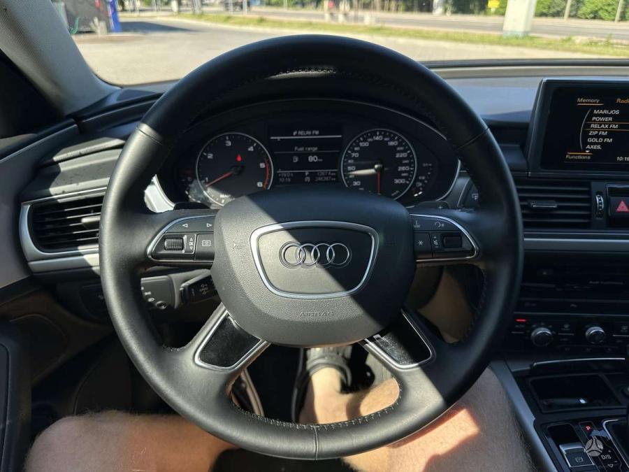 Pelēks Audi A6 2017 Tauragė, ar dzinēja tilpumu 3.00 L un nobraukumu 245 tūkst. km par 11800 €, foto 11 vietnē AUTOMOTO.COM.LV
