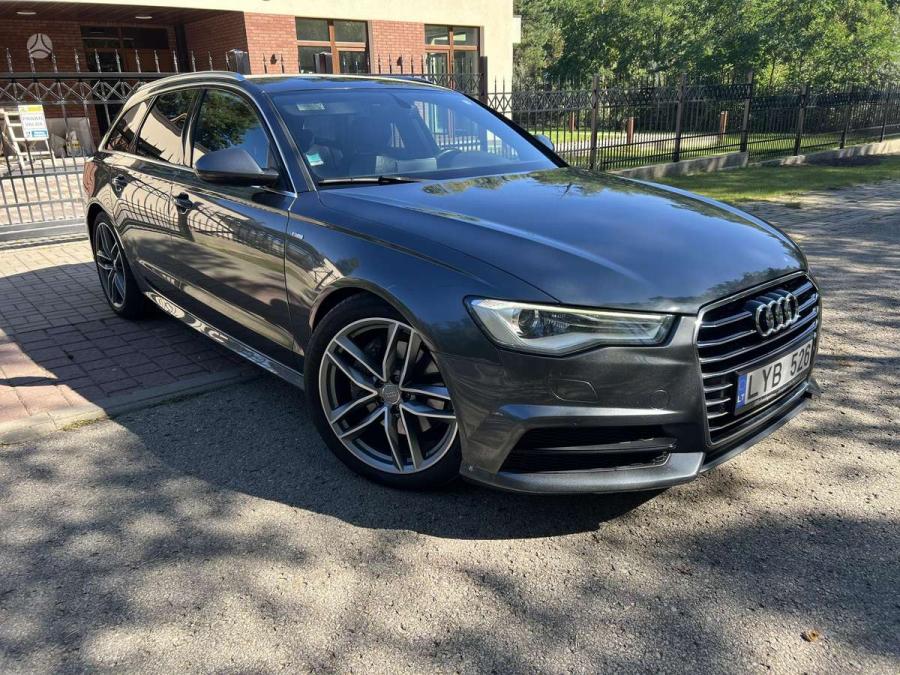 Pelēks Audi A6 2017 Ignalina, ar dzinēja tilpumu 2.97 L un nobraukumu 245 tūkst. km par 11800 €, foto 1 vietnē AUTOMOTO.COM.LV