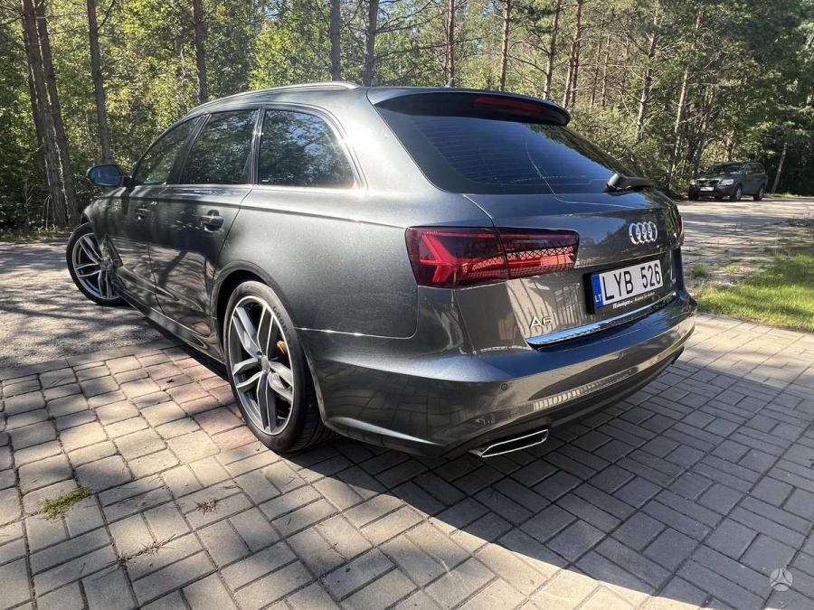 Pelēks Audi A6 2017 Ignalina, ar dzinēja tilpumu 2.97 L un nobraukumu 245 tūkst. km par 11800 €, foto 4 vietnē AUTOMOTO.COM.LV