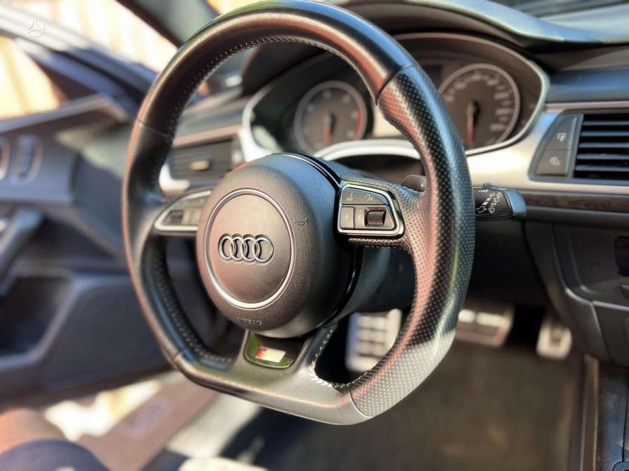 Pelēks Audi A6 2017 Ignalina, ar dzinēja tilpumu 2.97 L un nobraukumu 245 tūkst. km par 11800 €, foto 12 vietnē AUTOMOTO.COM.LV